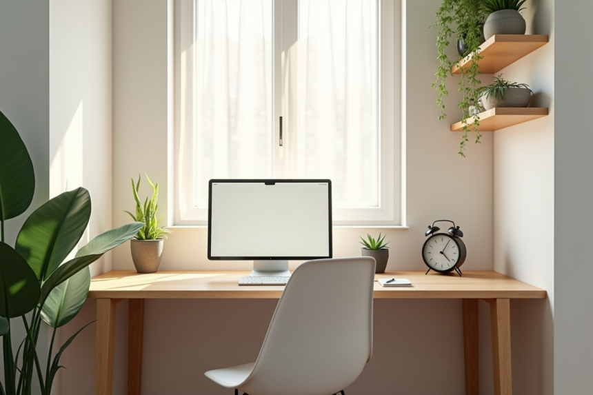 Créer un bureau pour petit espace : solutions fonctionnelles et design ...